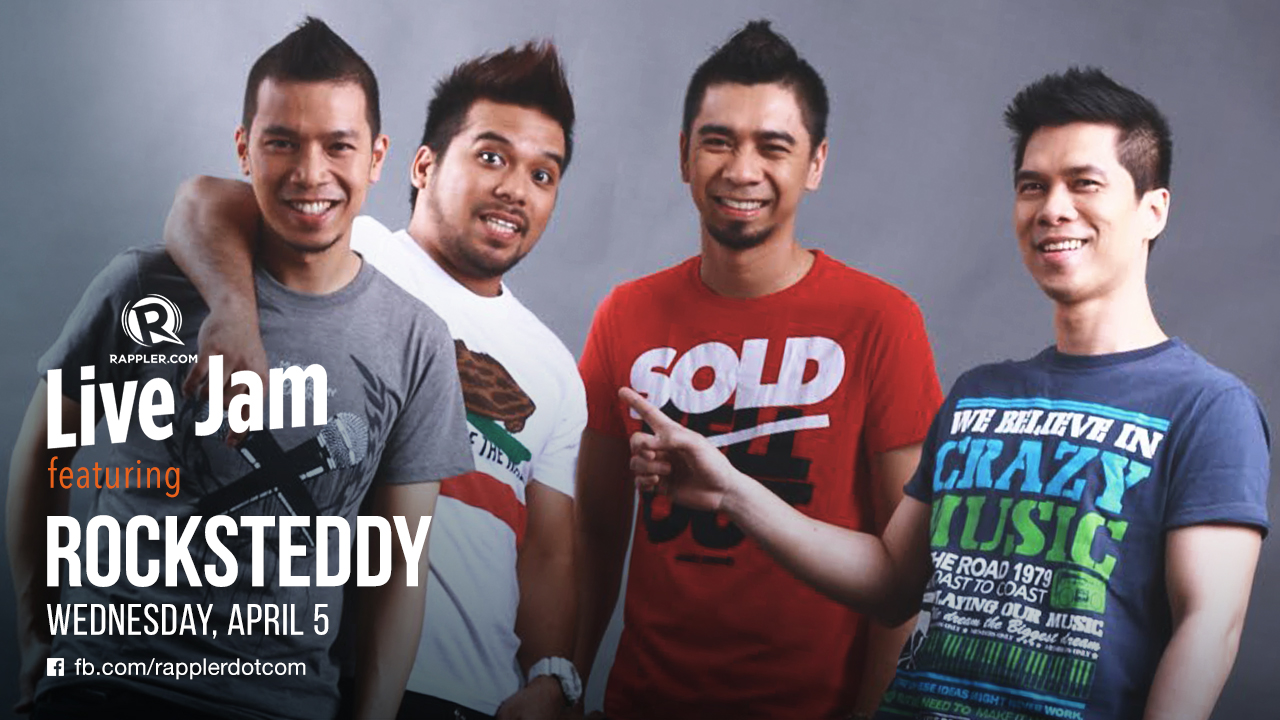 [WATCH] Rappler Live Jam: Rocksteddy