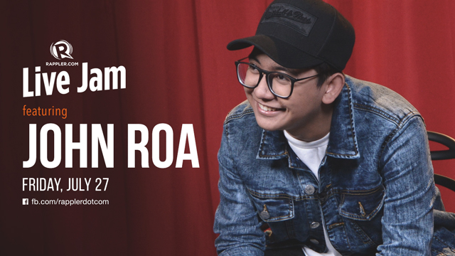 [WATCH] Rappler Live Jam: John Roa