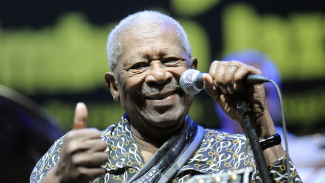 B.B. King service in Vegas before Mississippi return