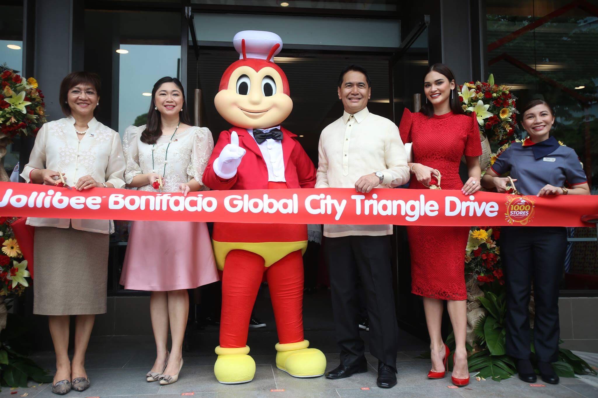 Jollibee39s 1000th Store Opens In Bgc Aci Girl