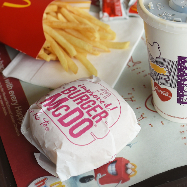 The classic Burger McDo has evolved