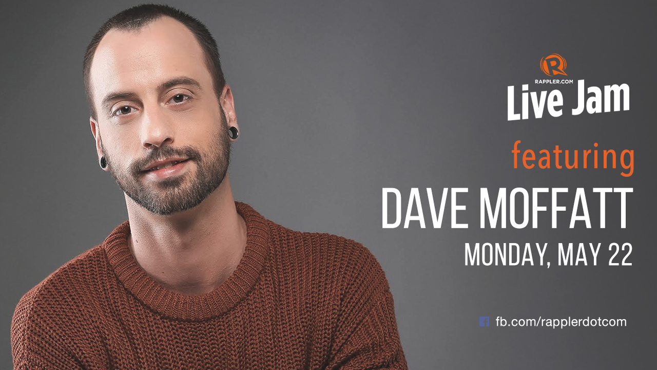 [WATCH] Rappler Live Jam: Dave Moffatt