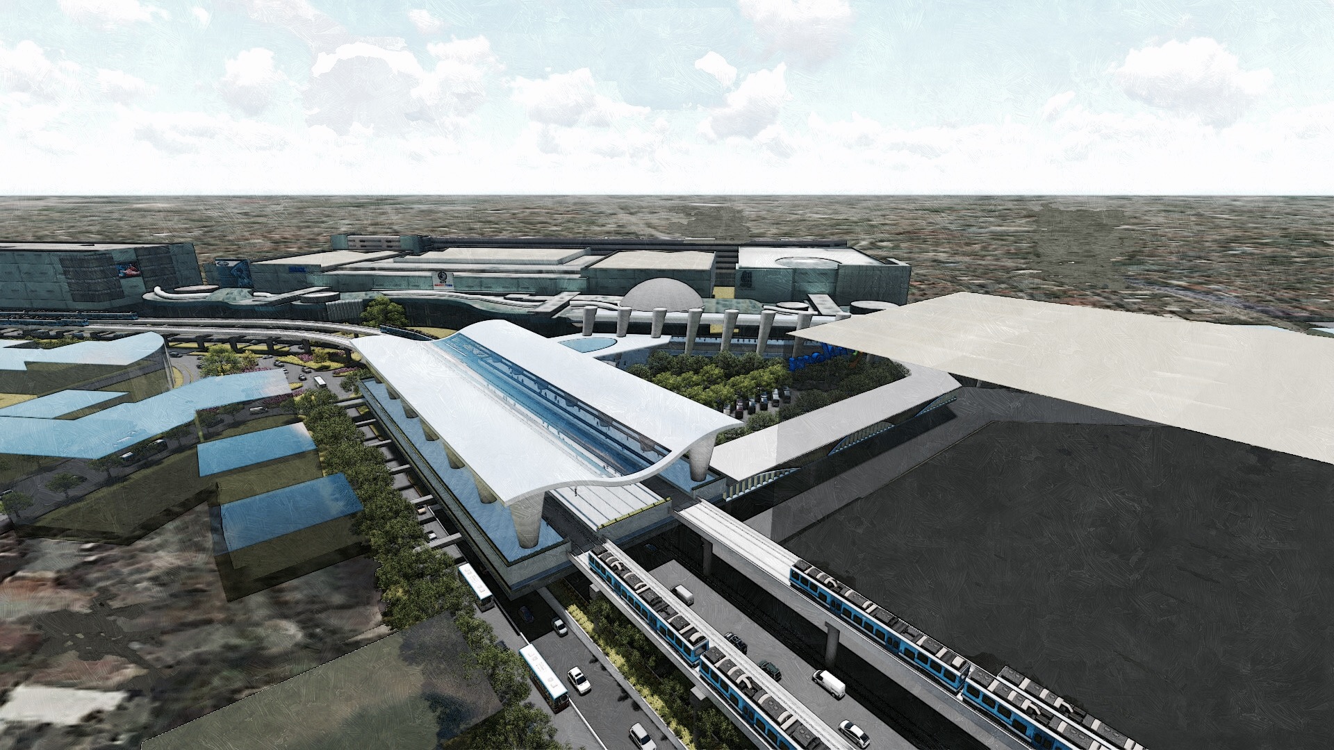 LOOK: Proposed design of MRT-LRT common station