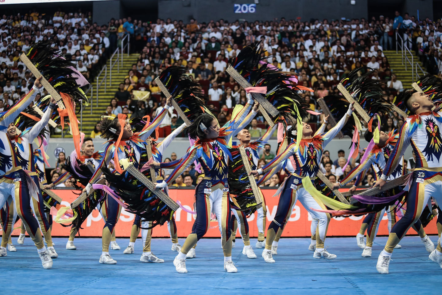 IN PHOTOS: Festive colors, dynamic moves highlight 2019 UAAP cheerdance