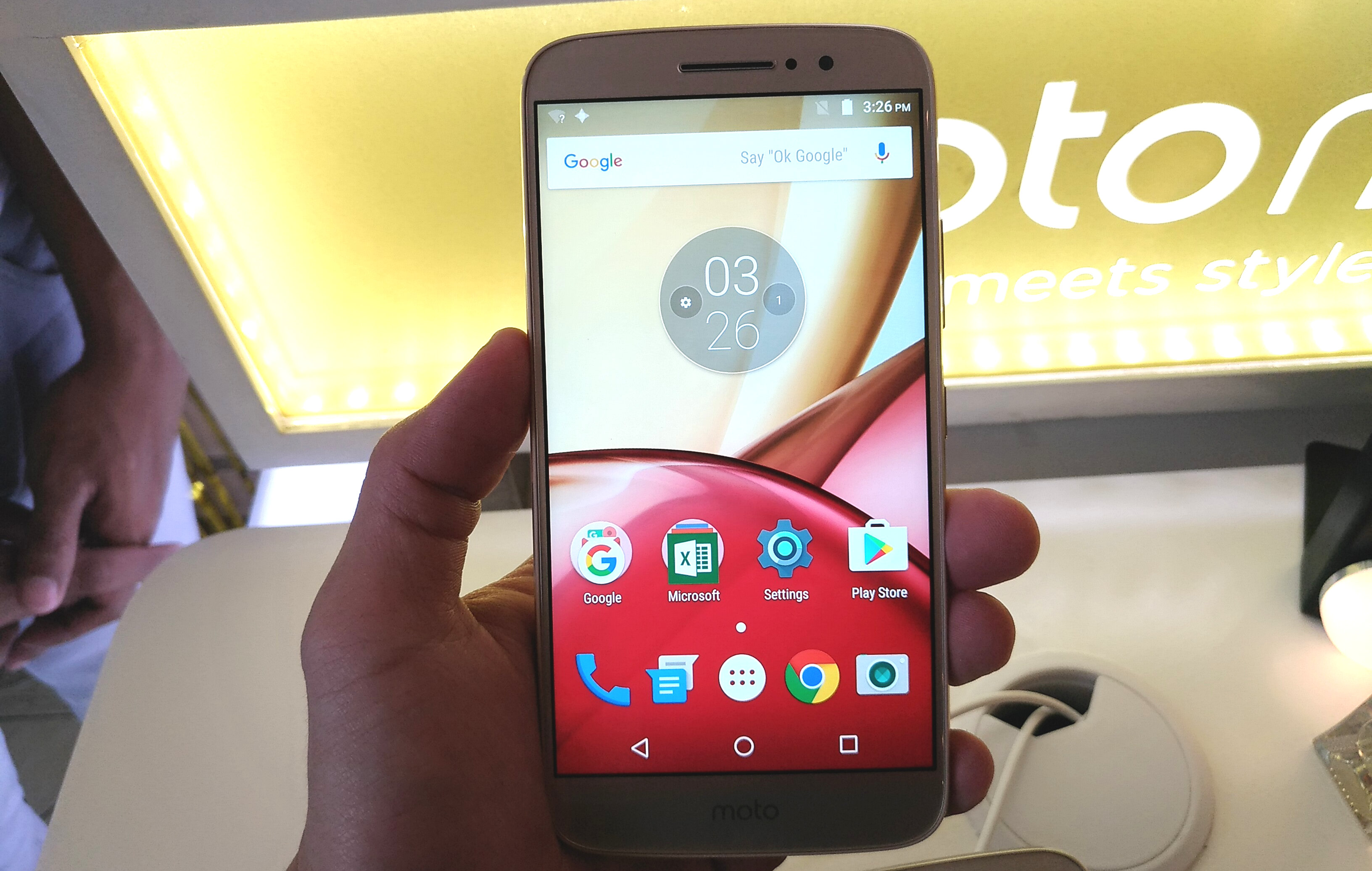 Motorola launches mid-tier 5.5-incher, the Moto M