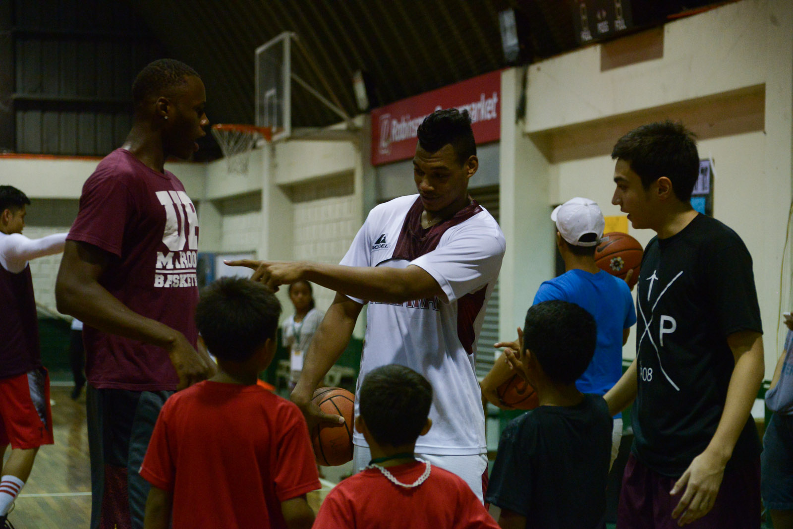 IN PHOTOS: UP Fighting Maroons team up with Lumad in #Manilakbayan game