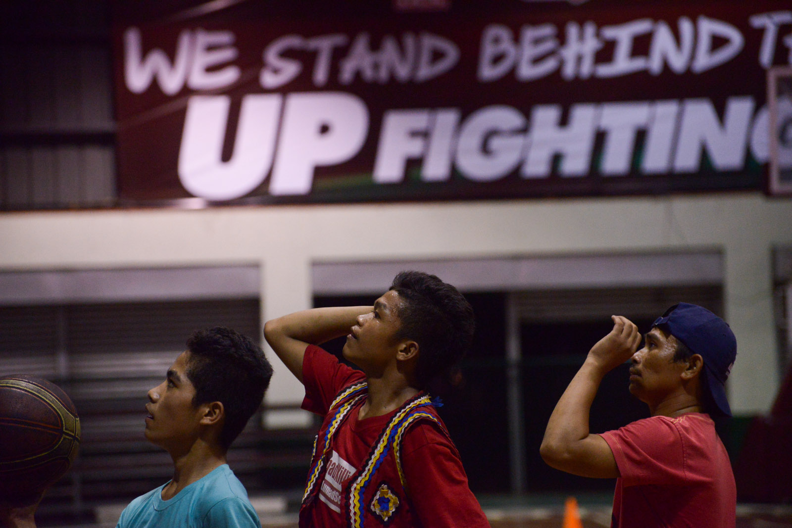IN PHOTOS: UP Fighting Maroons team up with Lumad in #Manilakbayan game