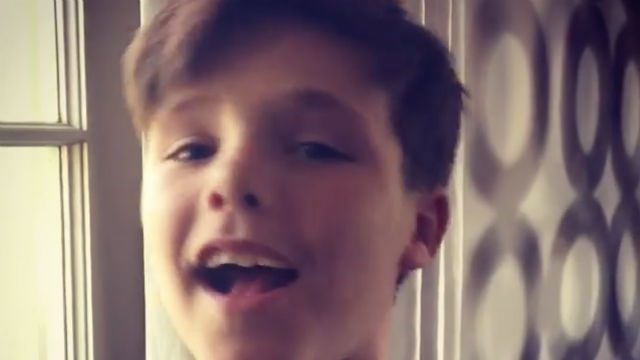 WATCH: David and Victoria Beckham's son Cruz sings in new video