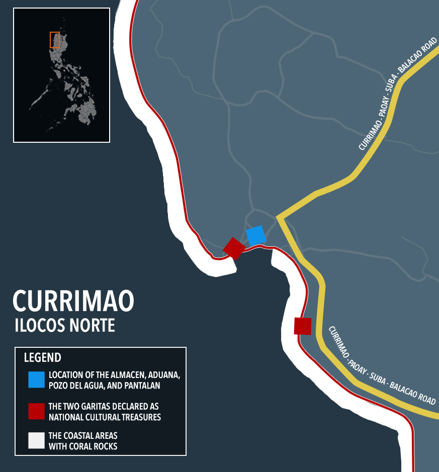 The defenses of Ilocos Norte's Currimao
