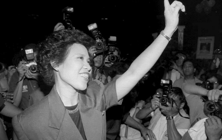 Miriam Defensor Santiago: 'God is not out there but in you'