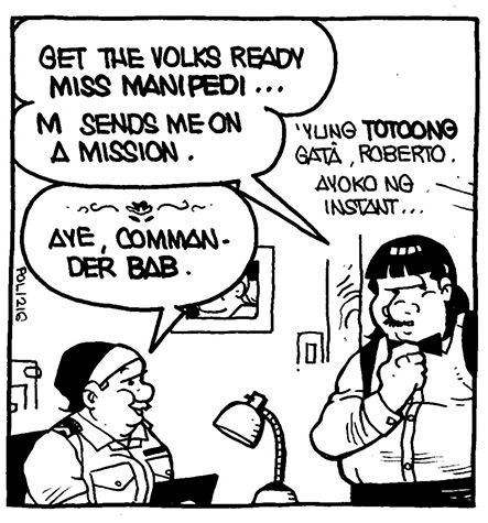 #PugadBaboy: James Bab's Moneypenny