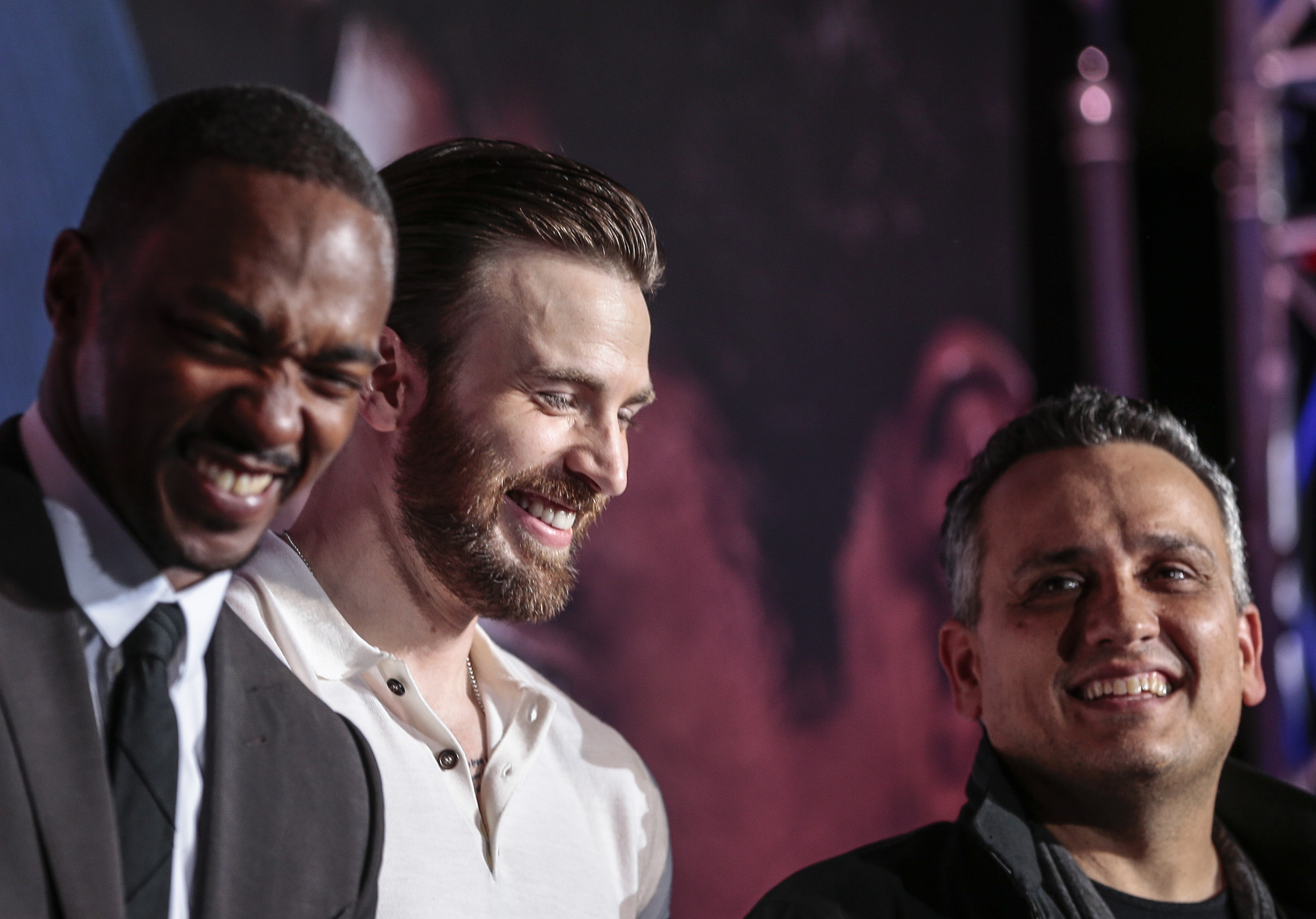 'Captain America' bromance: Chris Evans, Anthony Mackie on Cap's ...