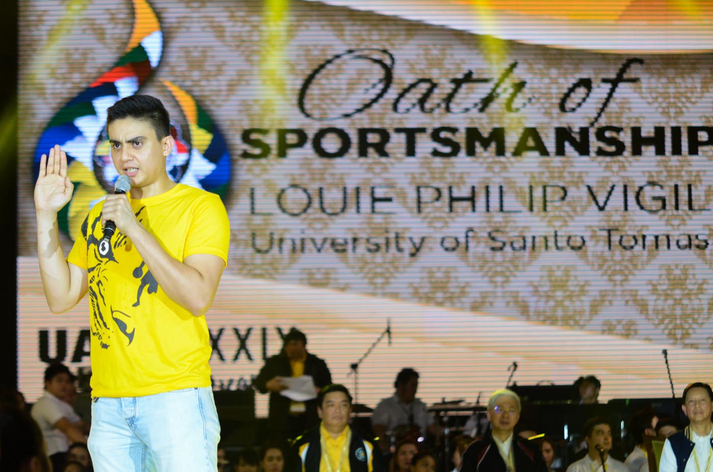 IN PHOTOS: UST opens UAAP Season 79 with grand parade, fireworks