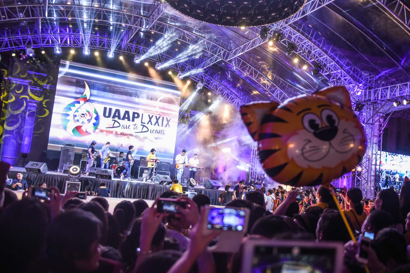 IN PHOTOS: UST opens UAAP Season 79 with grand parade, fireworks