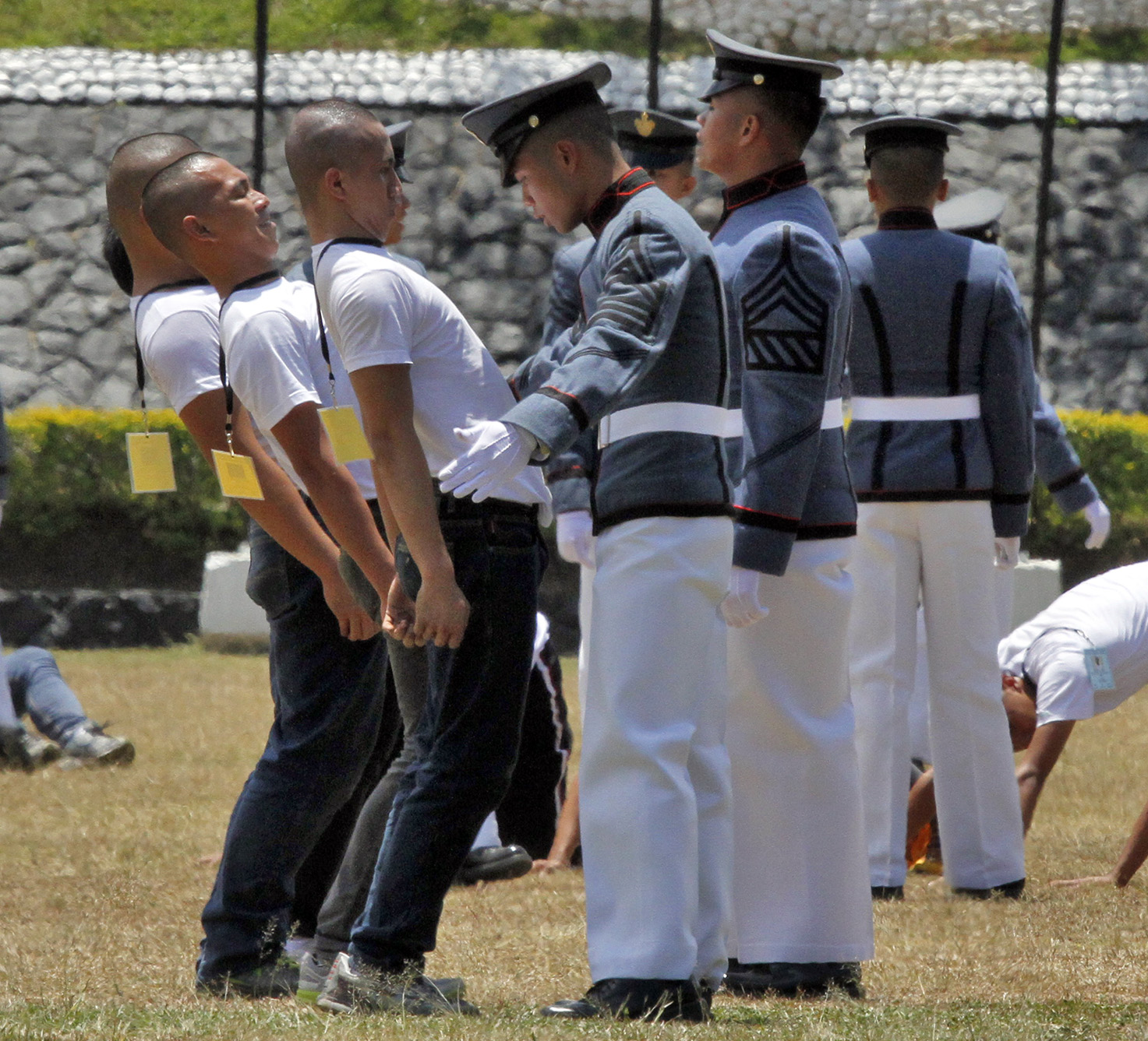 IN PHOTOS: PMA reception rites for 297 incoming cadets