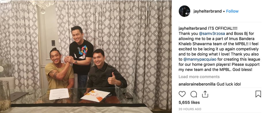 Jayjay Helterbrand signs with Imus, completes Gerald…